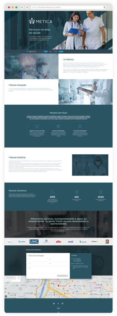 Metica - Agência de Marketing digital, Design gráfico e Web design